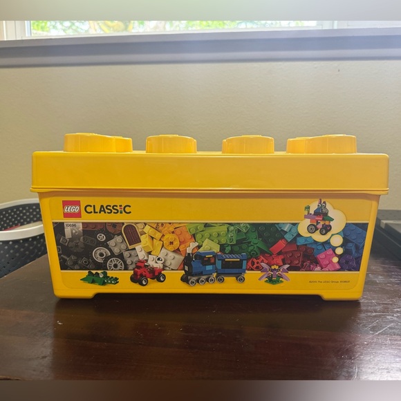 Lego | Toys | Lego Classic 8stud Brick Stacking Box Yellow 4 X 7 ...
